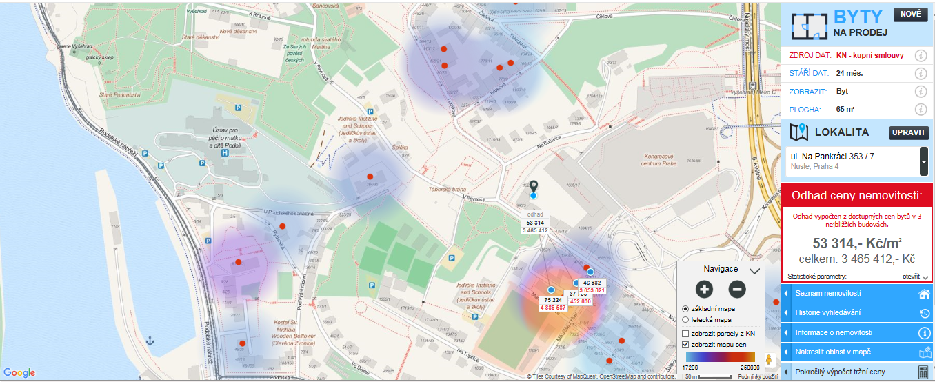 Cenová mapa online - unikátní aplikace pro každého